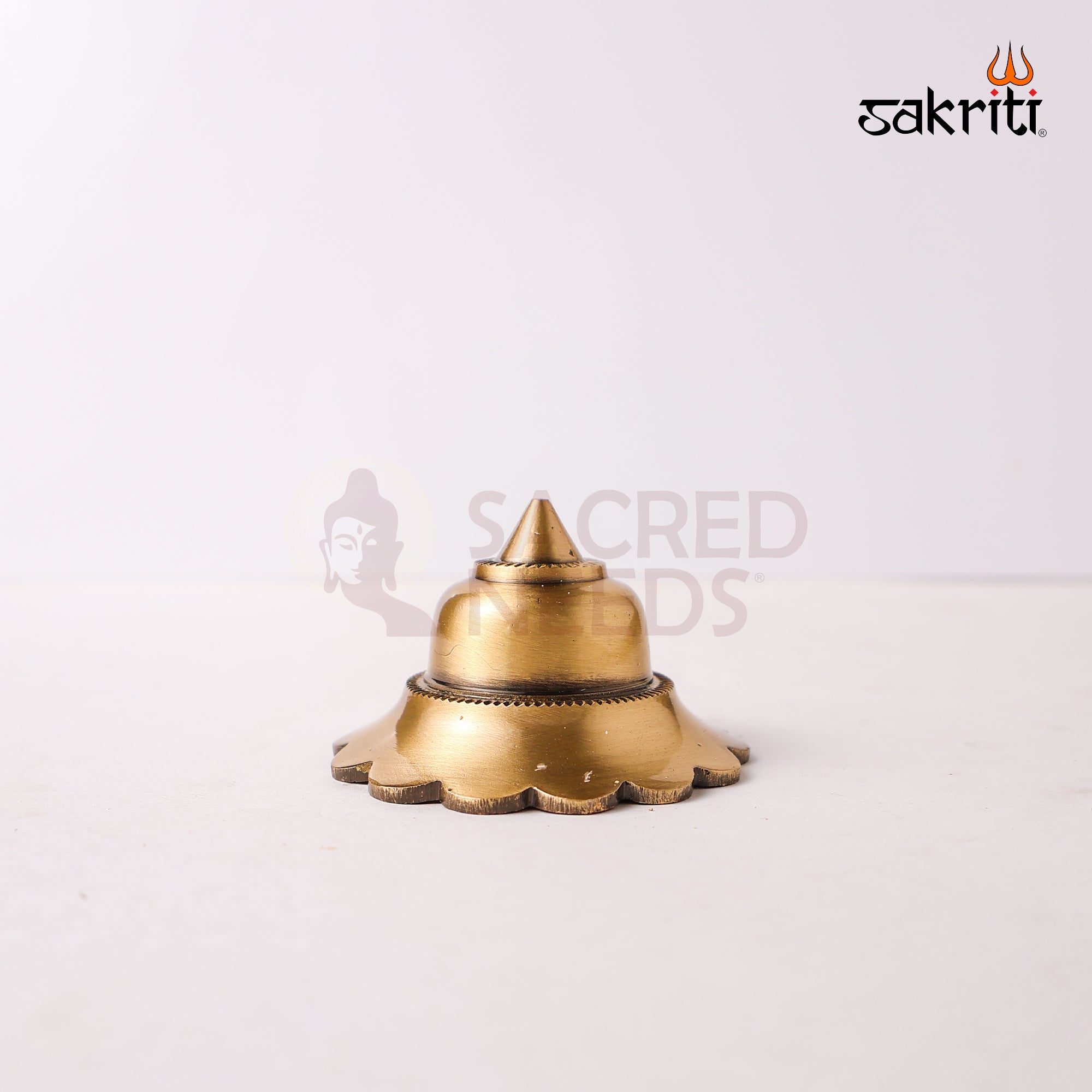 Brass Dome Kumil (Naskeen) – 2.3 Inch Decorative Brass Dome for Temple ...
