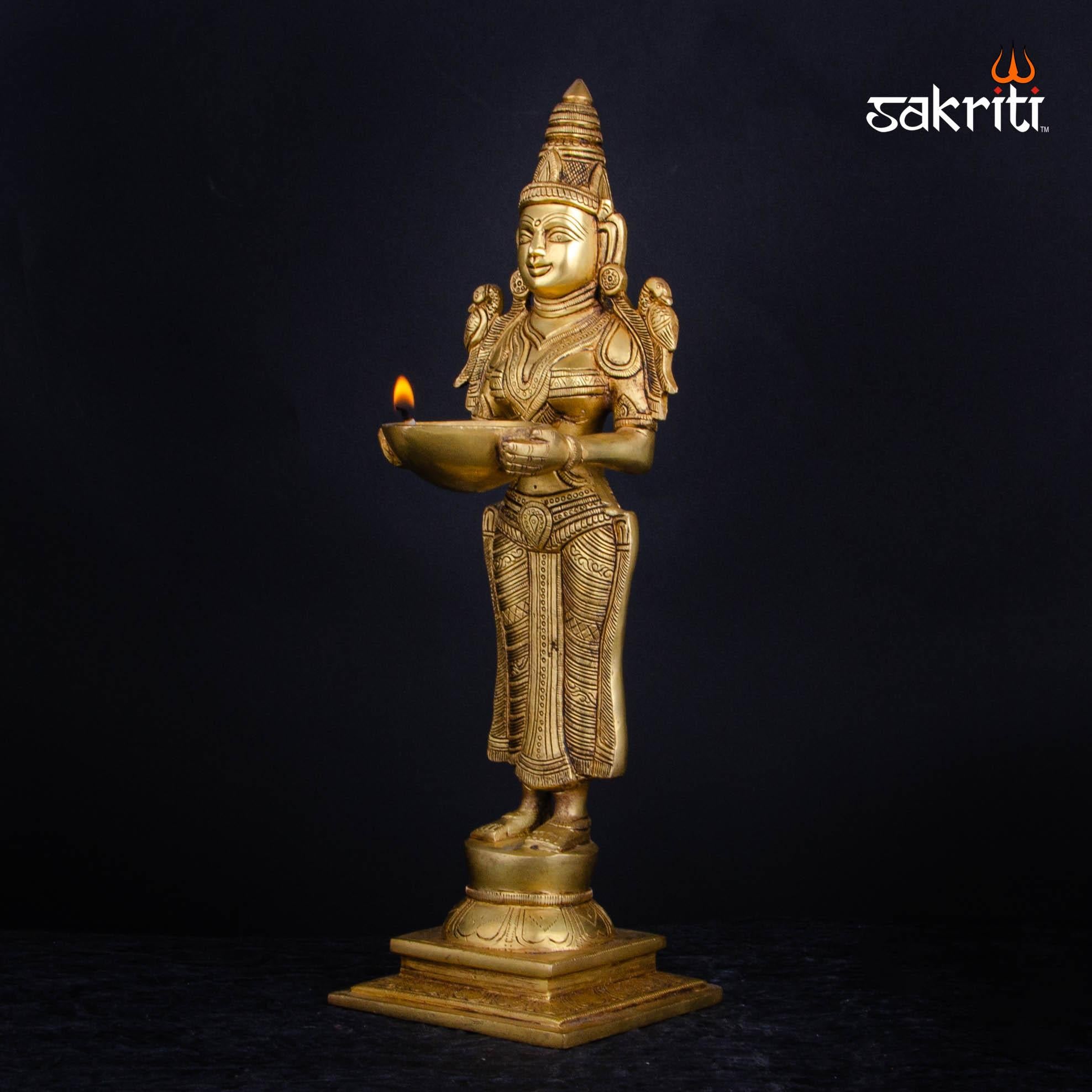 BRASS PAVAI VILAKKU – Sacred Needs
