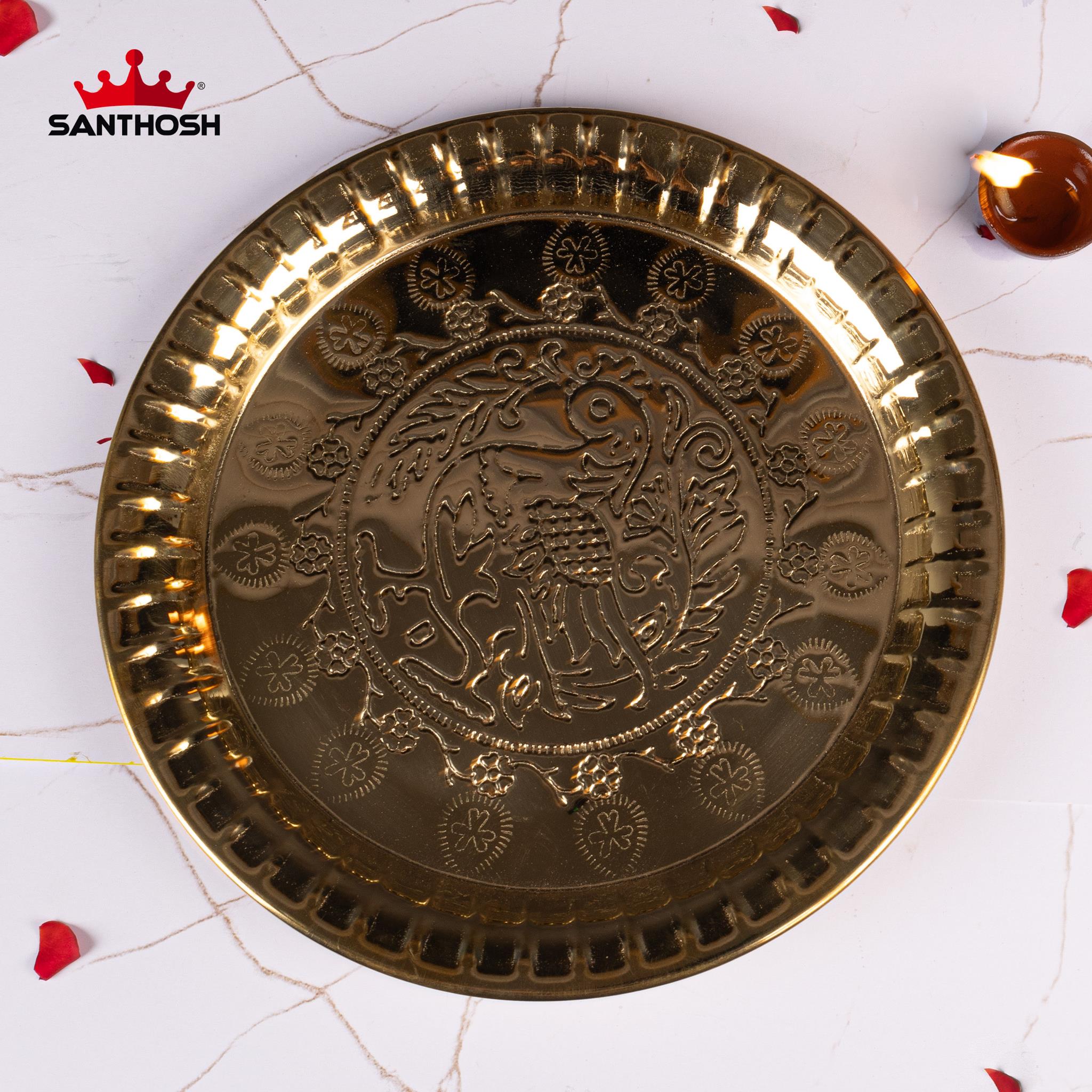 ICC Nagas Plate – 1 Inch Height | Brass Plate for Nagas Offering & Poo ...