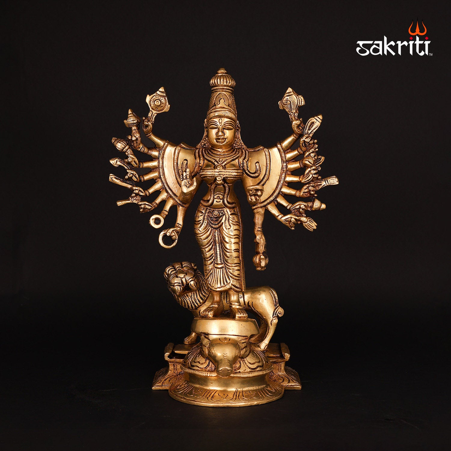 BRASS MAHISHASURA VARDINI – Sacred Needs