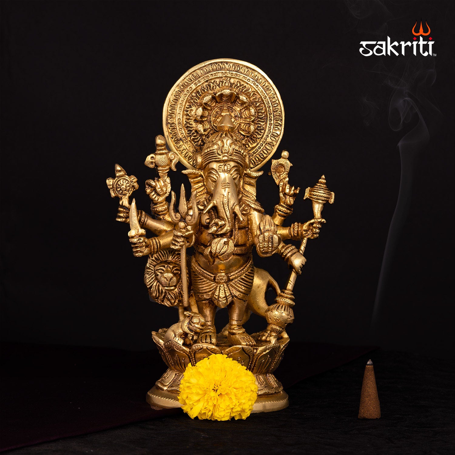 BRASS DRISHTI GANESH – Sacred Needs