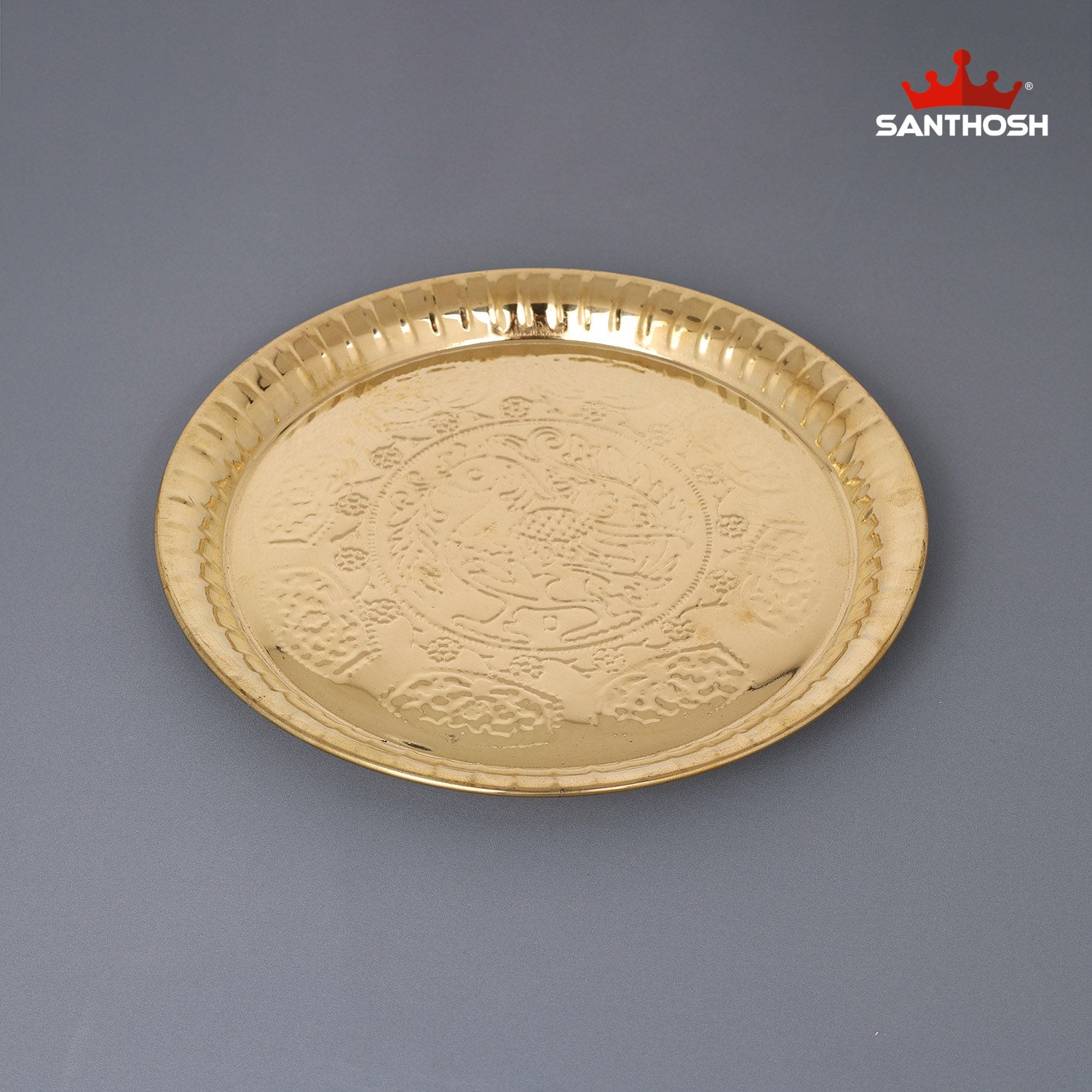 ICC Nagas Plate – 1 Inch Height | Traditional South Indian Ritual Plat ...