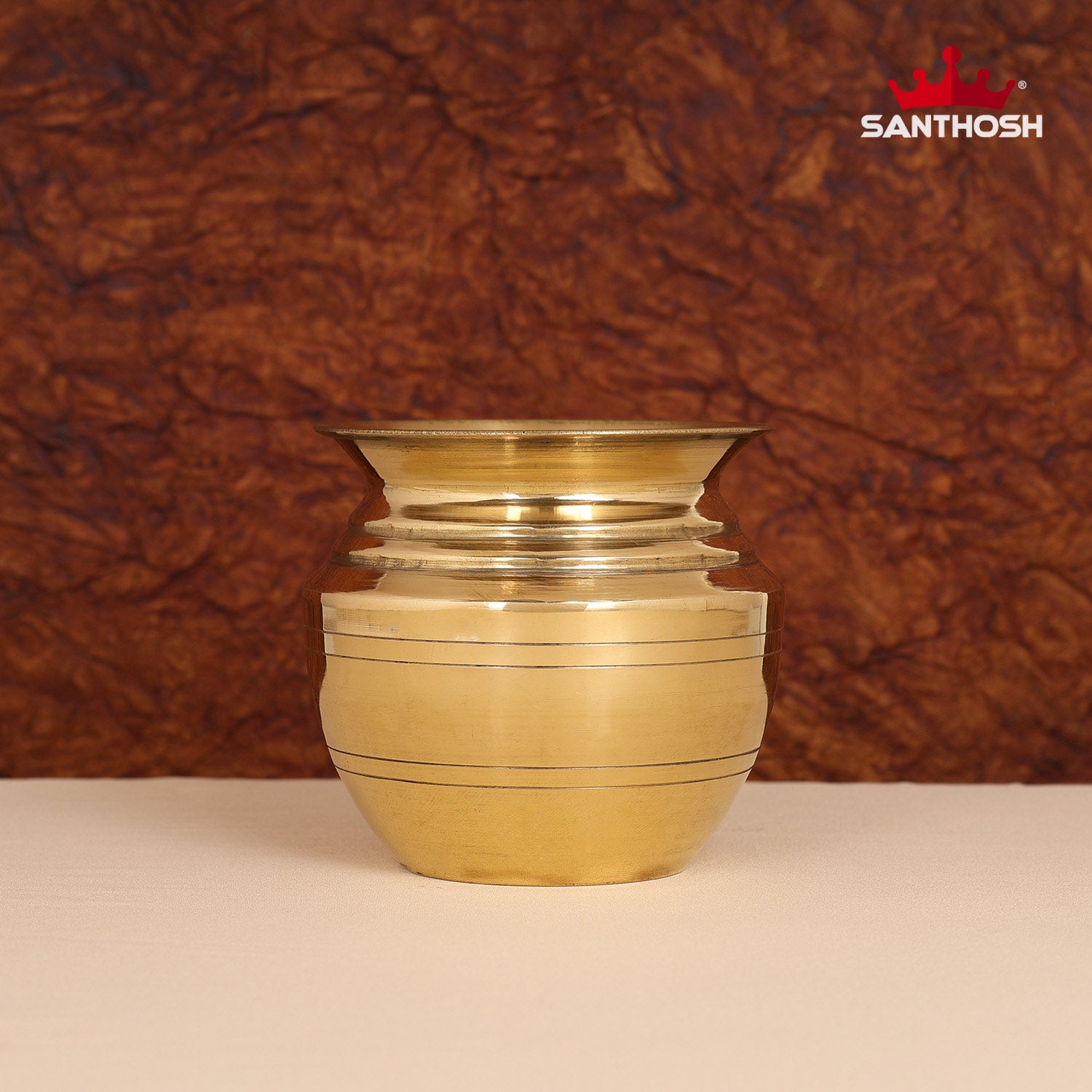 ICC Kumba Chambu – 3.8 Inch Height | Brass Kumbham Pot for Abhishekam ...