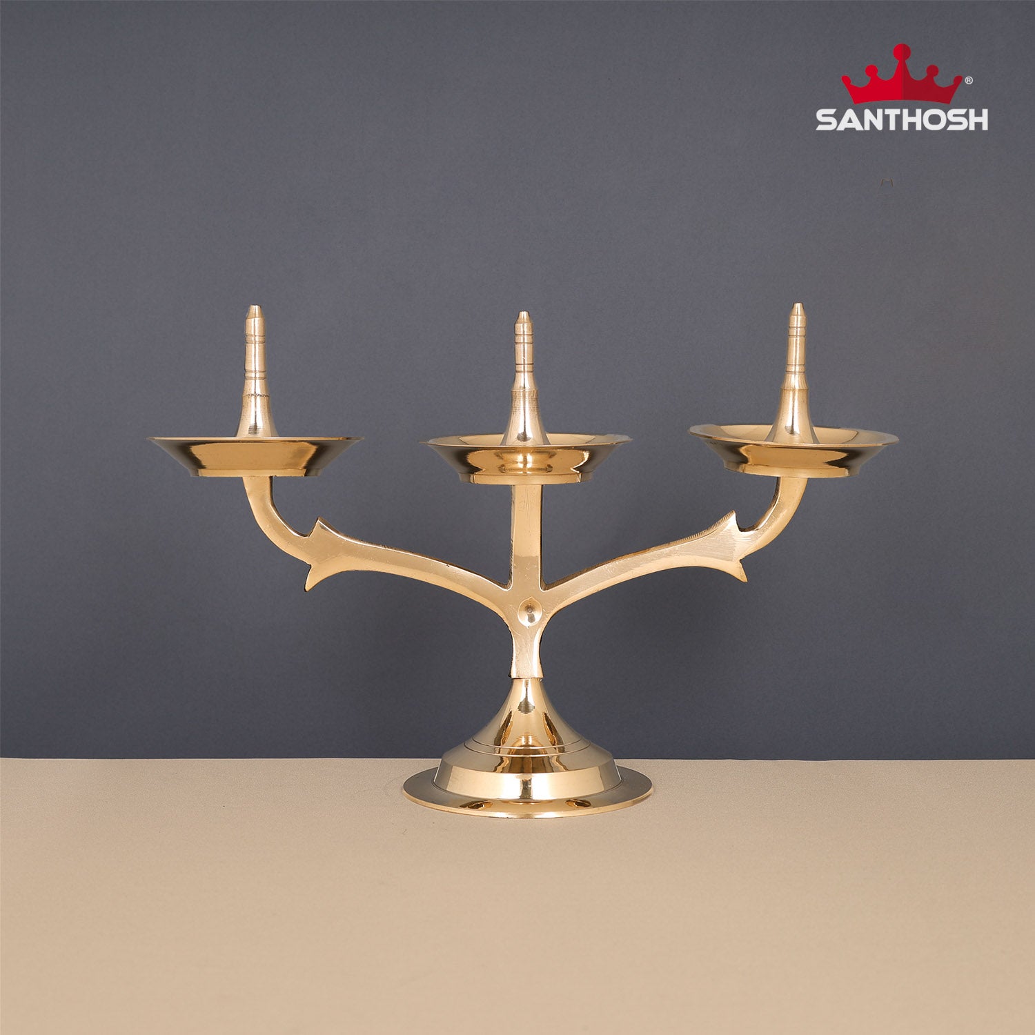 Brass Kavara/Kerala Jhad Vilakku – 6.5 Inch Height | South Indian Hang ...