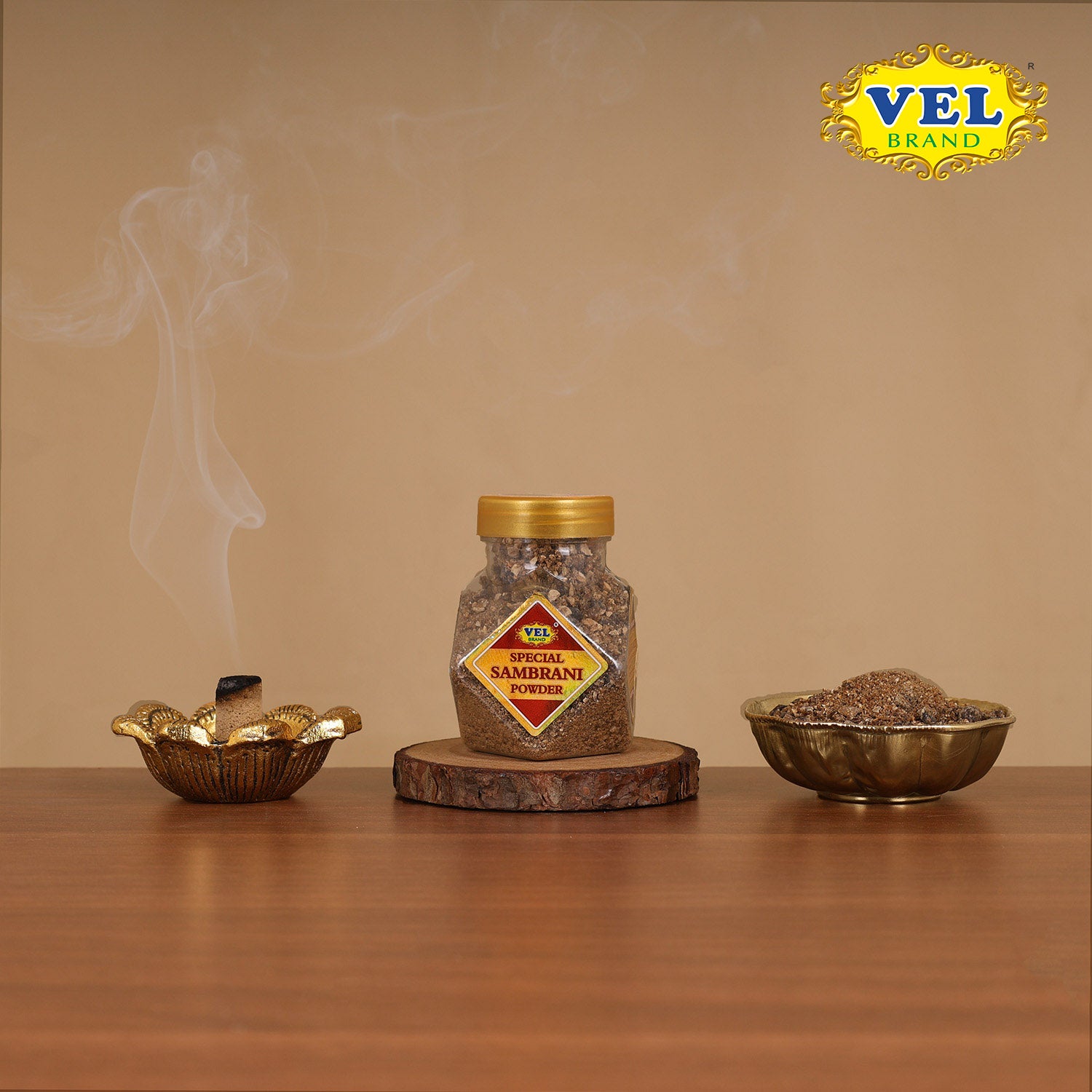 VEL'S Sambrani Powder – 100g | Traditional Sambrani Powder for Pooja, – Sacred Needs