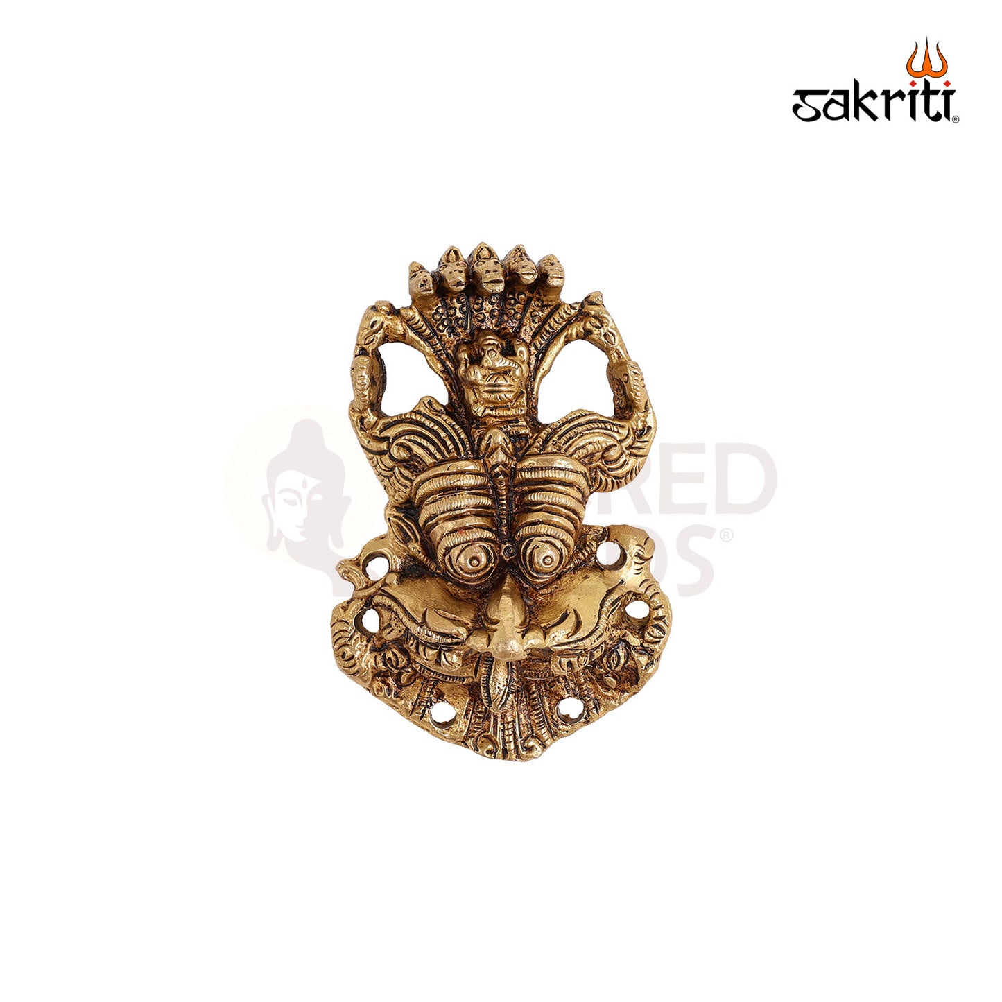 Brass Yali Wall Mounted – 3.8 Inch Mythical Lion Wall Hanging for Entr ...